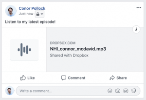 How to upload mp3 audio to Facebook | Audiogram Blog